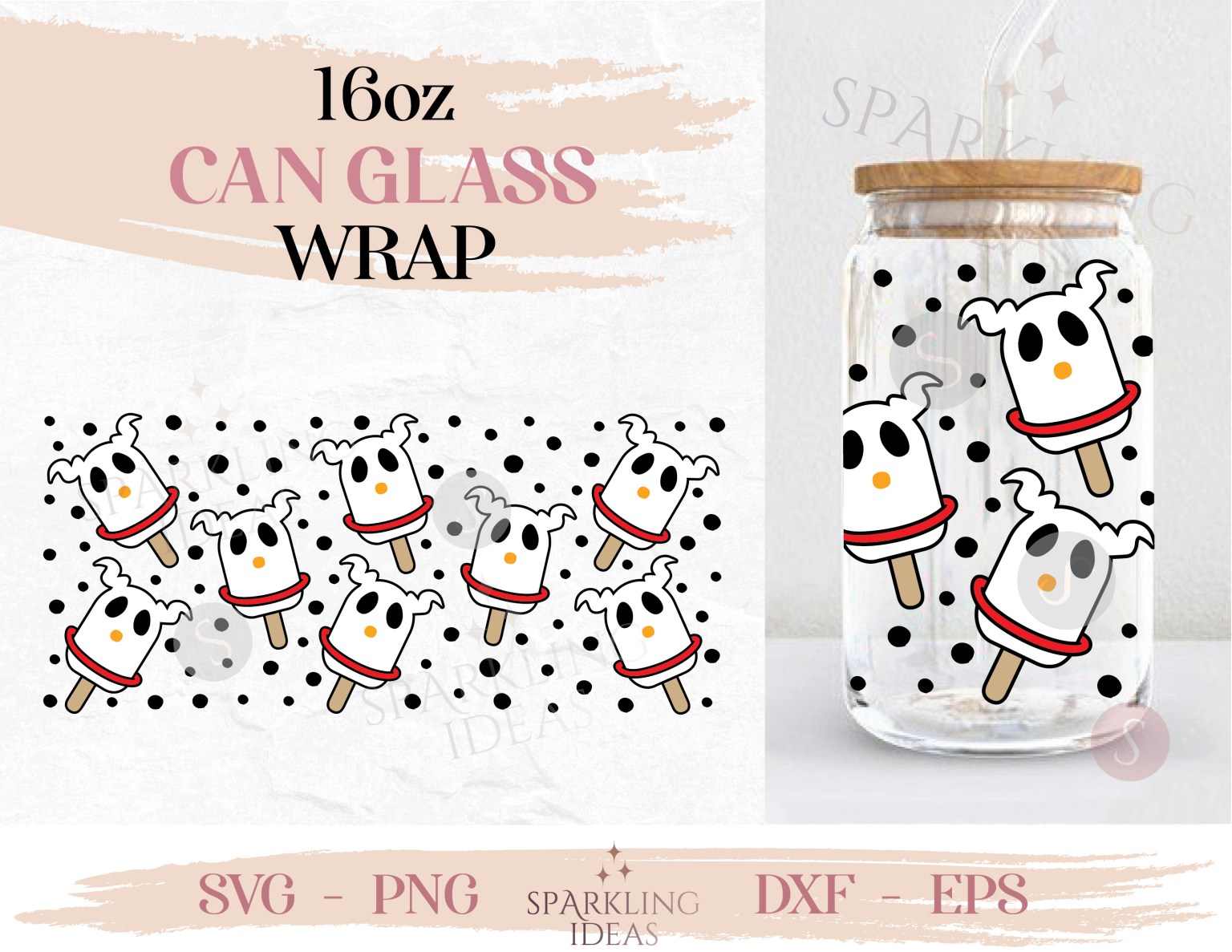 Zero Popsicles Can glass SVG 16oz, Ice Cream Glass Svg, Summer Snack ...